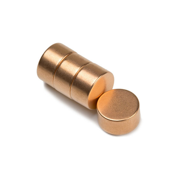 Power magnet, Skive 15x8 mm., Kobber - Kobbermagneter