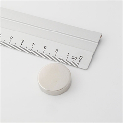 Power magnet, Skive 25x7 mm. | Styrke 12 kg. | Magneter online