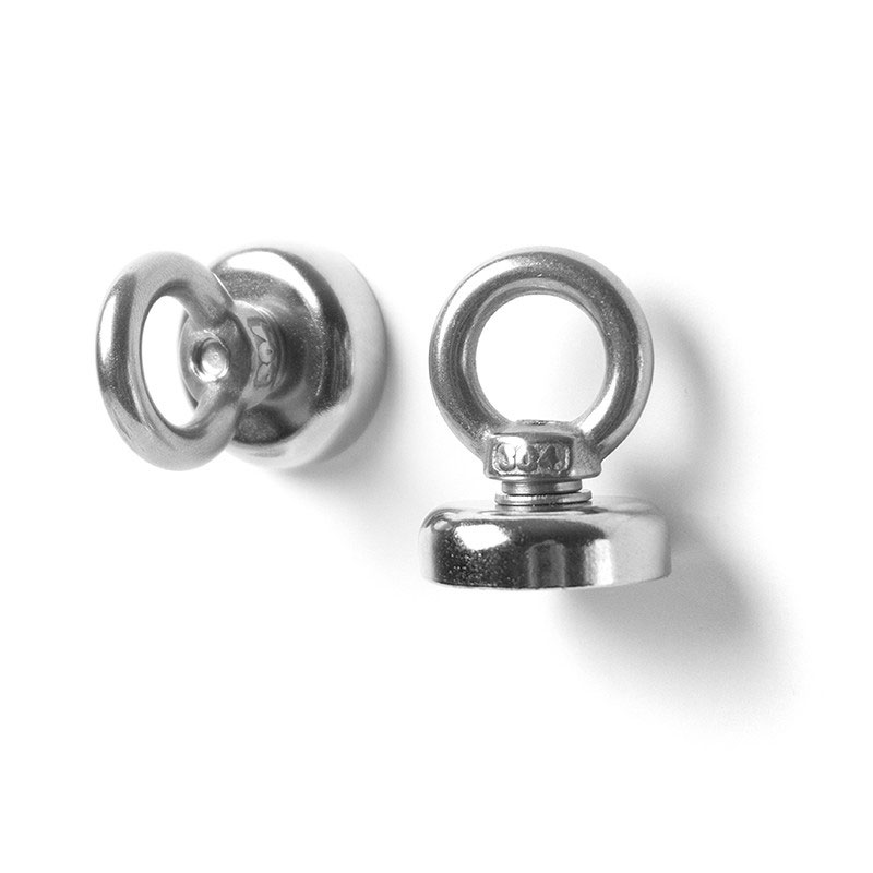 Pottemagnet med lukket krog Ø25 mm. (2 stk.) kun kr. 95,00 - billigt!